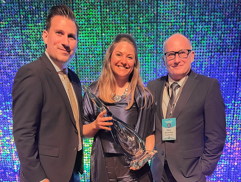 Sandler receives Award by P&G | Sandler Group